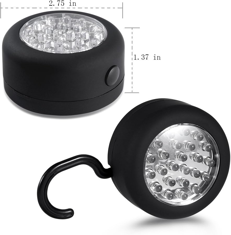 24 LED Magnetic Work Light / Puck Light – modSTORAGE | Shop